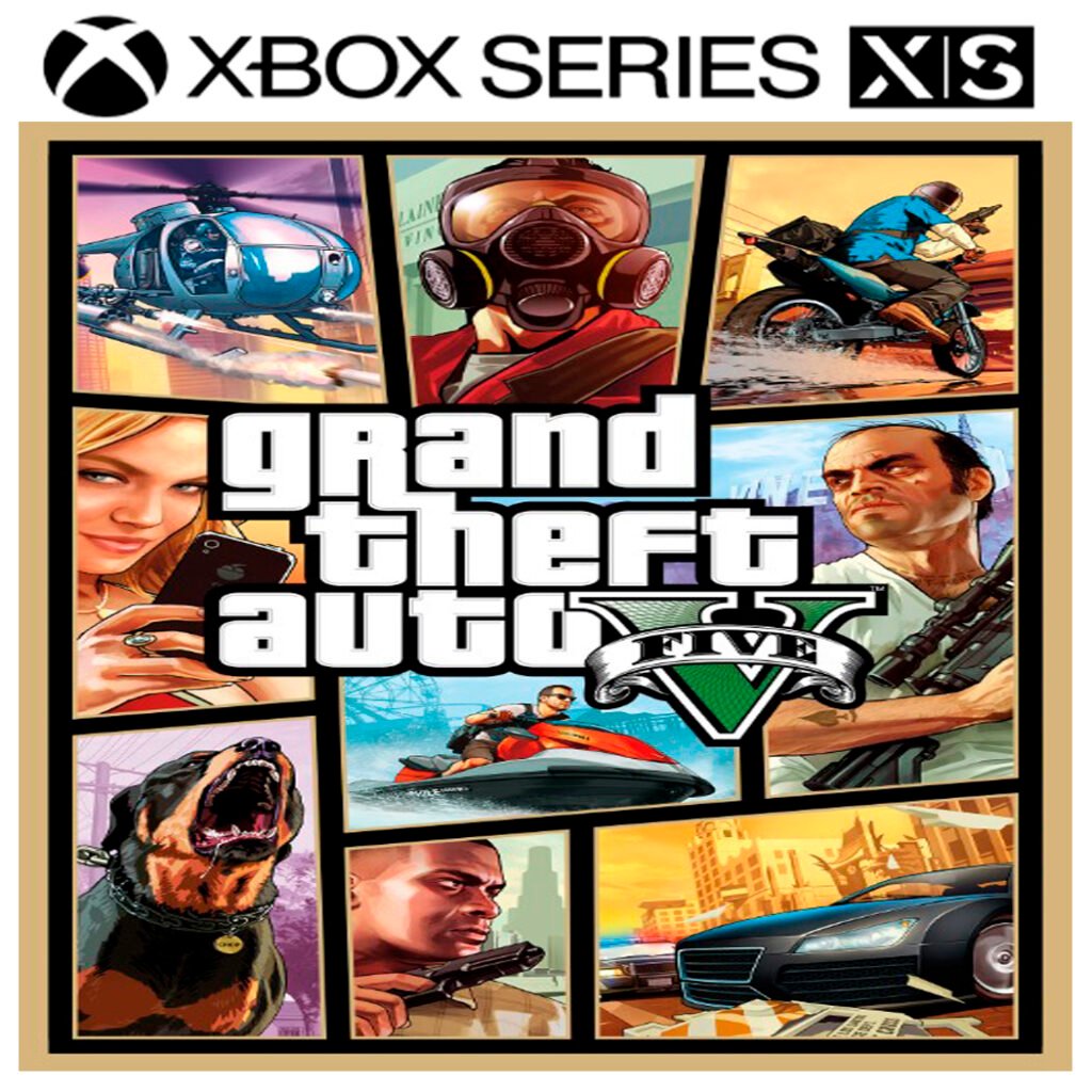 Gta 5 – Grand Theft Auto V – Xbox Series XS – Comando Games